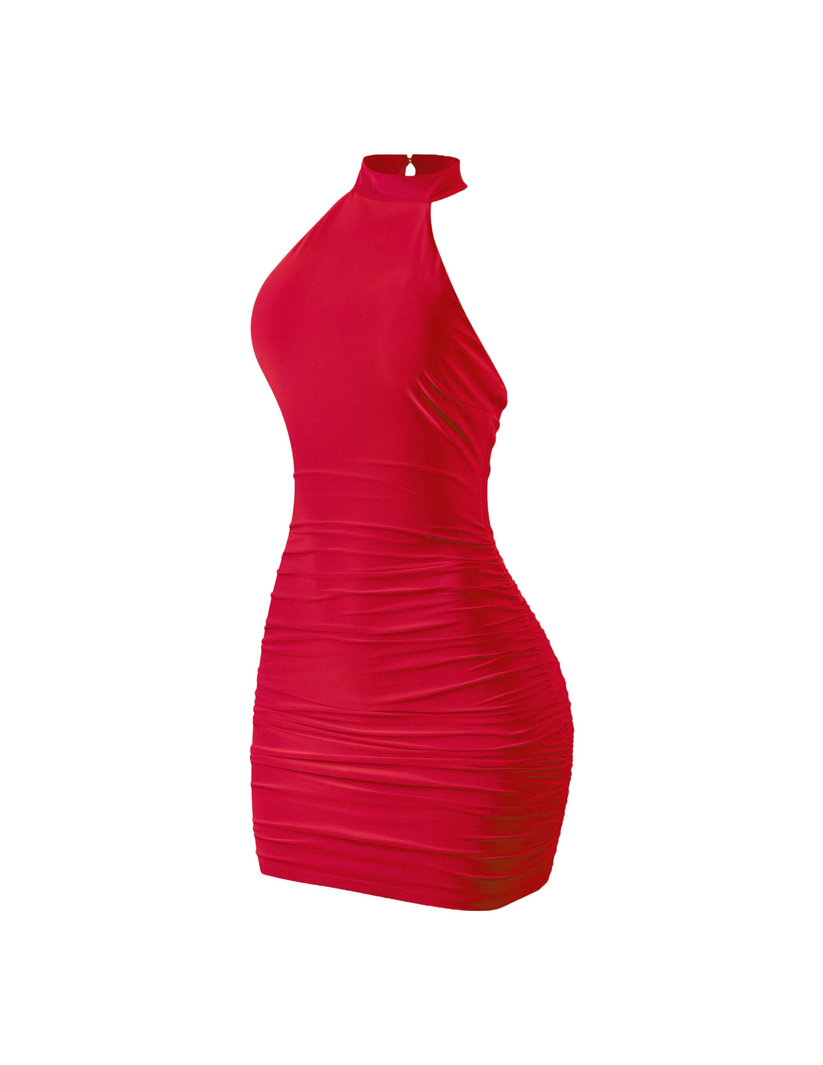 Red Strawberry Mini Dress – Her Fashion Paradise